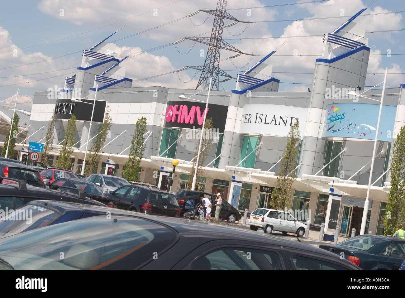 Gallions Reach Retail Shopping Park Beckton Newham East London UK Stock ...