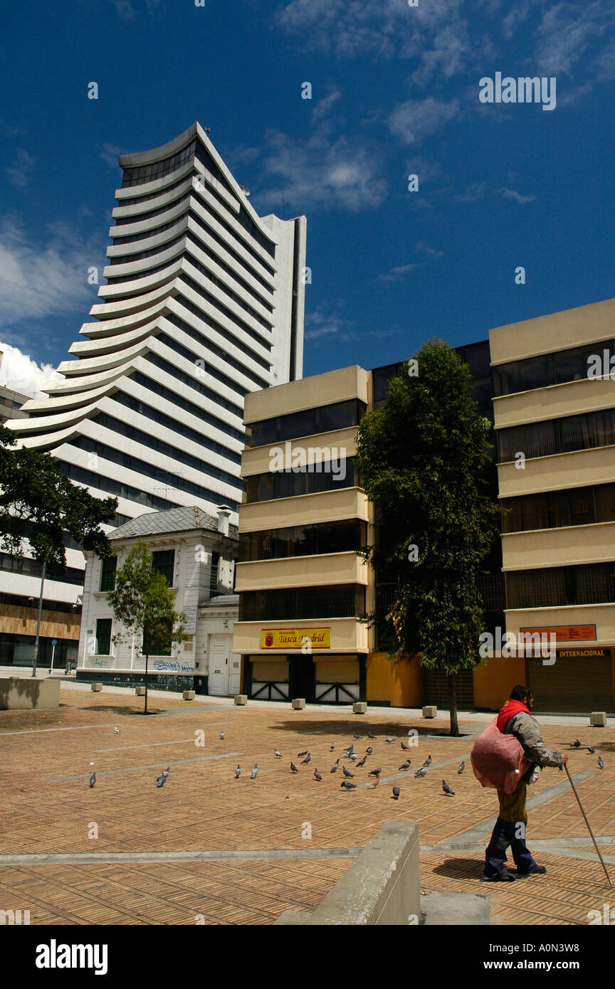 Modern building in Bogota, capital of Colombia, South America Stock ...