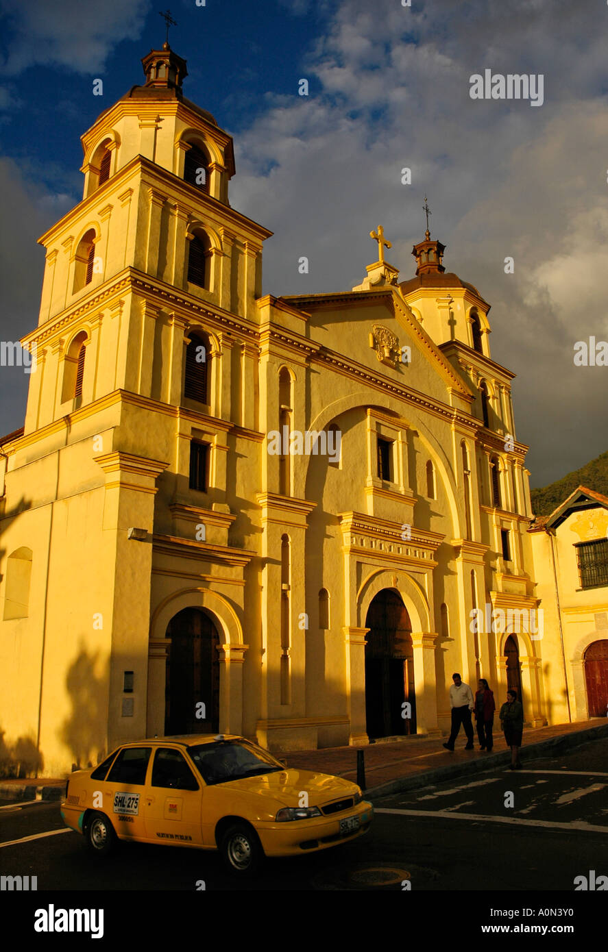 Iglesia de la Candelaria, Church in central Bogota, Capital of Colombia ...