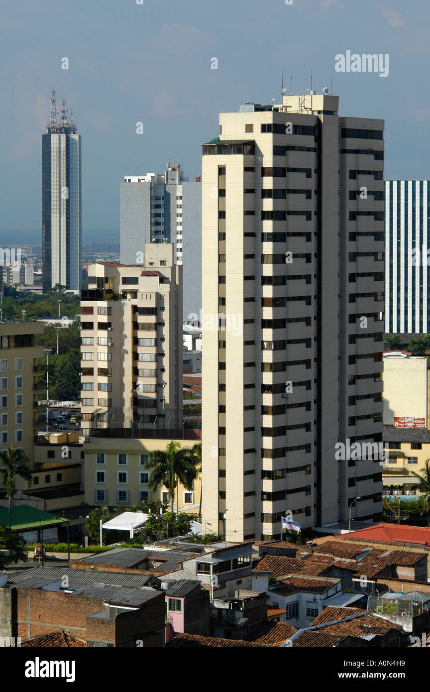 Modern Center of Central Santiago de Cali, Colombia South America Stock ...