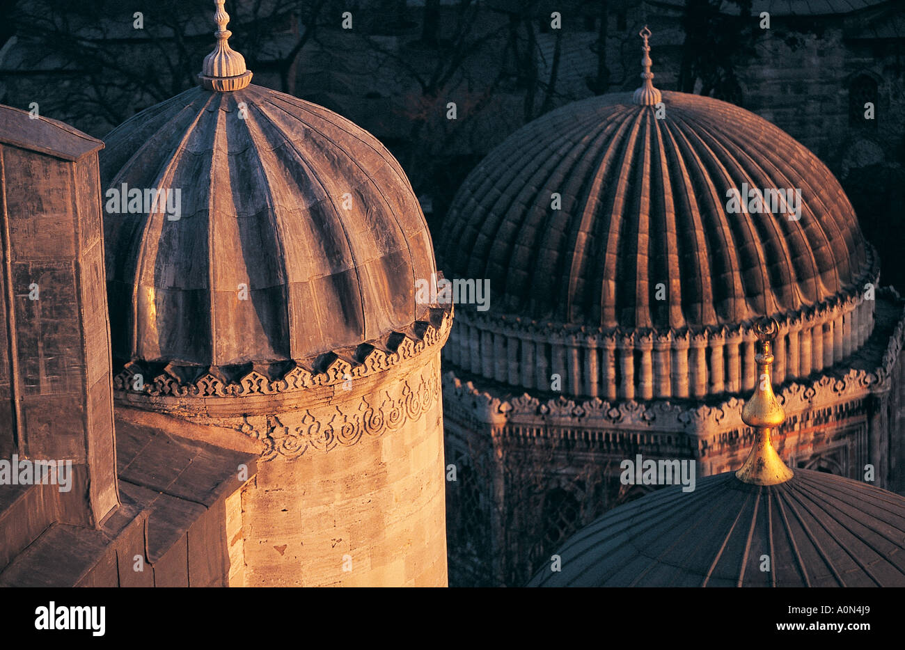 Dome structures of Sehzade Mosque, Istanbul Turkey Stock Photo - Alamy