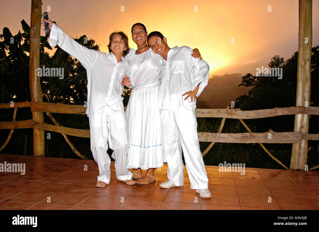 Costa rican traditional dress hi-res stock photography and images - Alamy