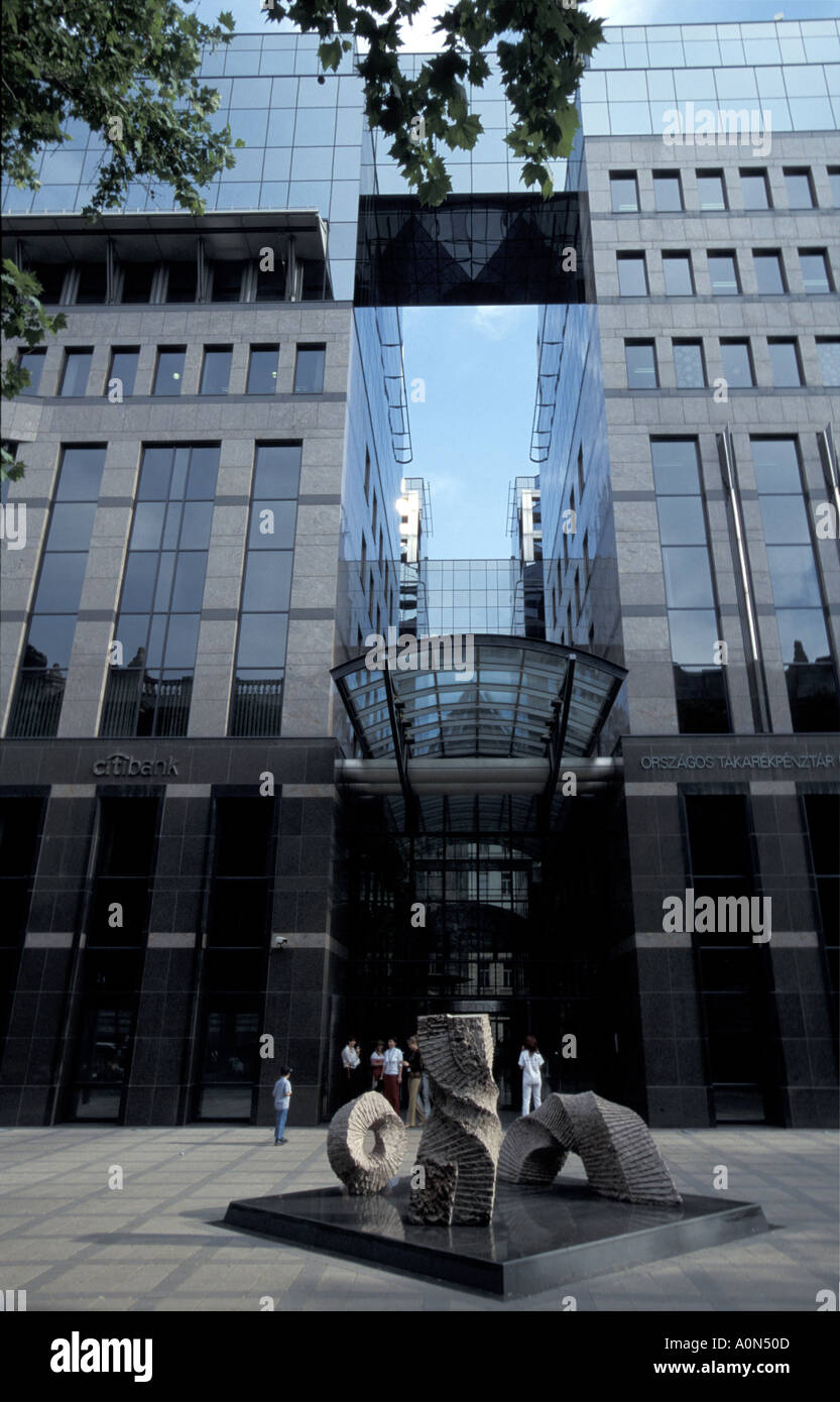 Budapest, modern building Stock Photo - Alamy