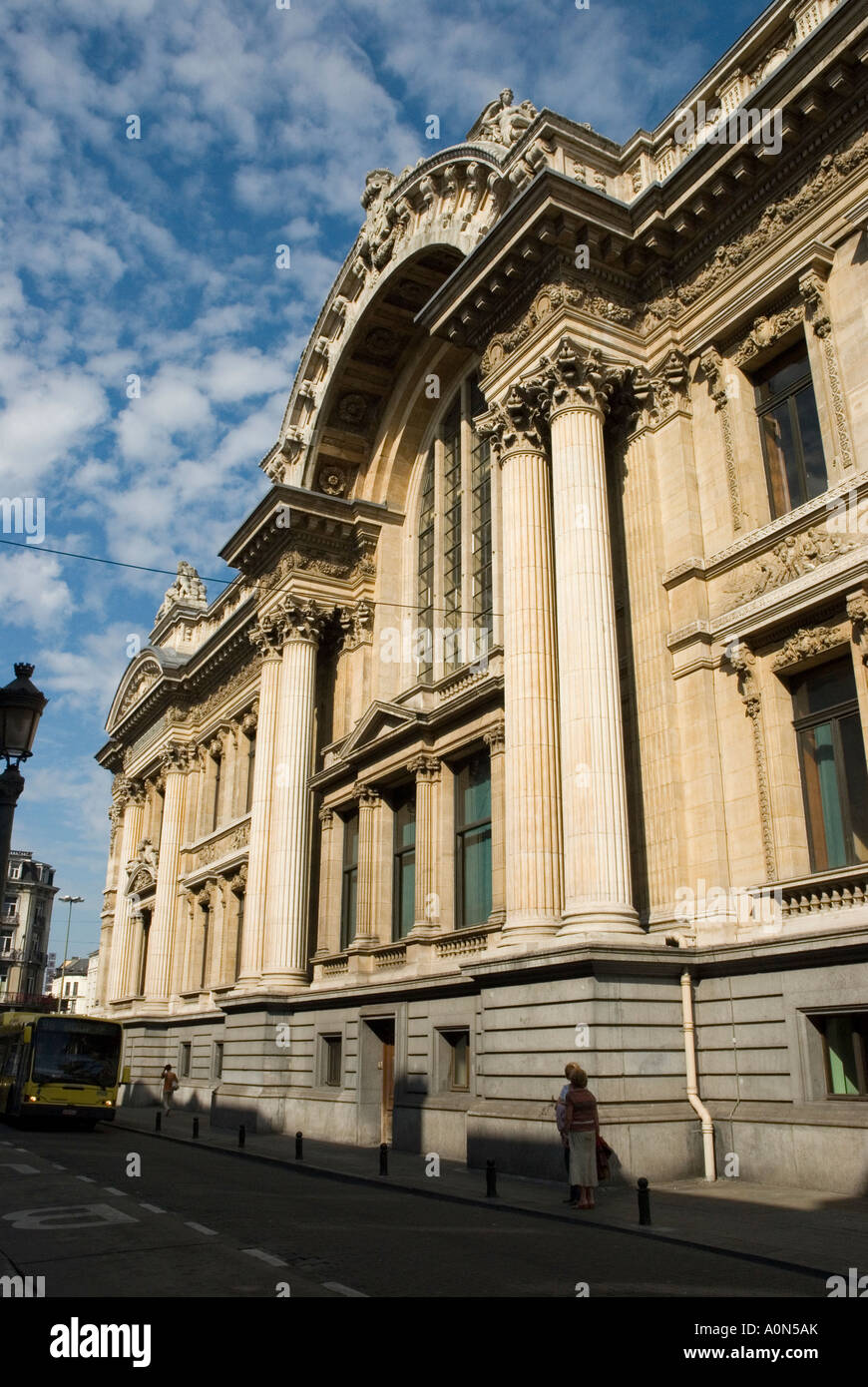 The Belgian Stock Exchange Brussels Stock Photo - Alamy