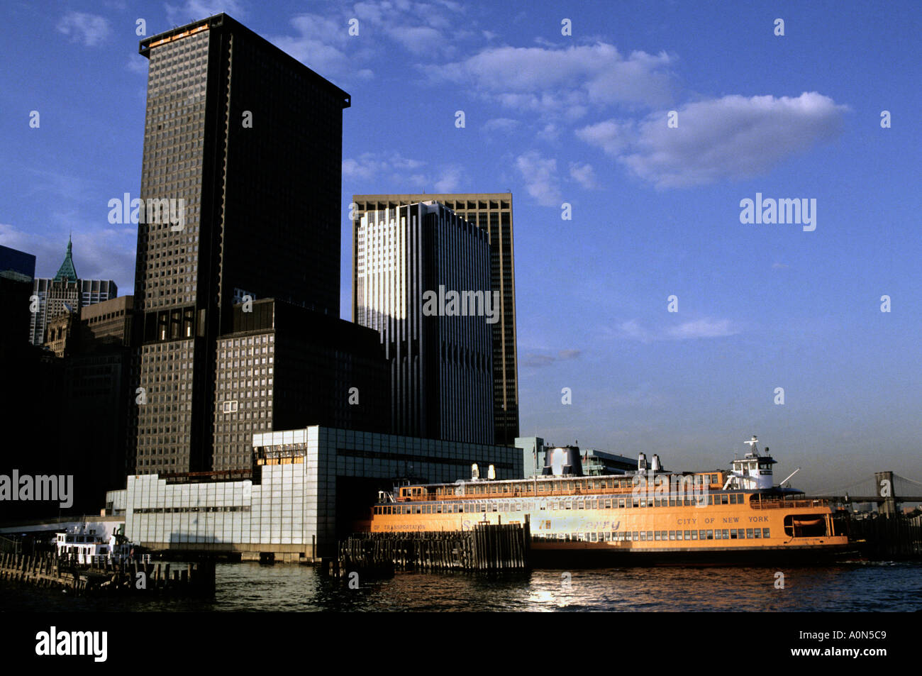 Hudson ferry terminal hi-res stock photography and images - Alamy