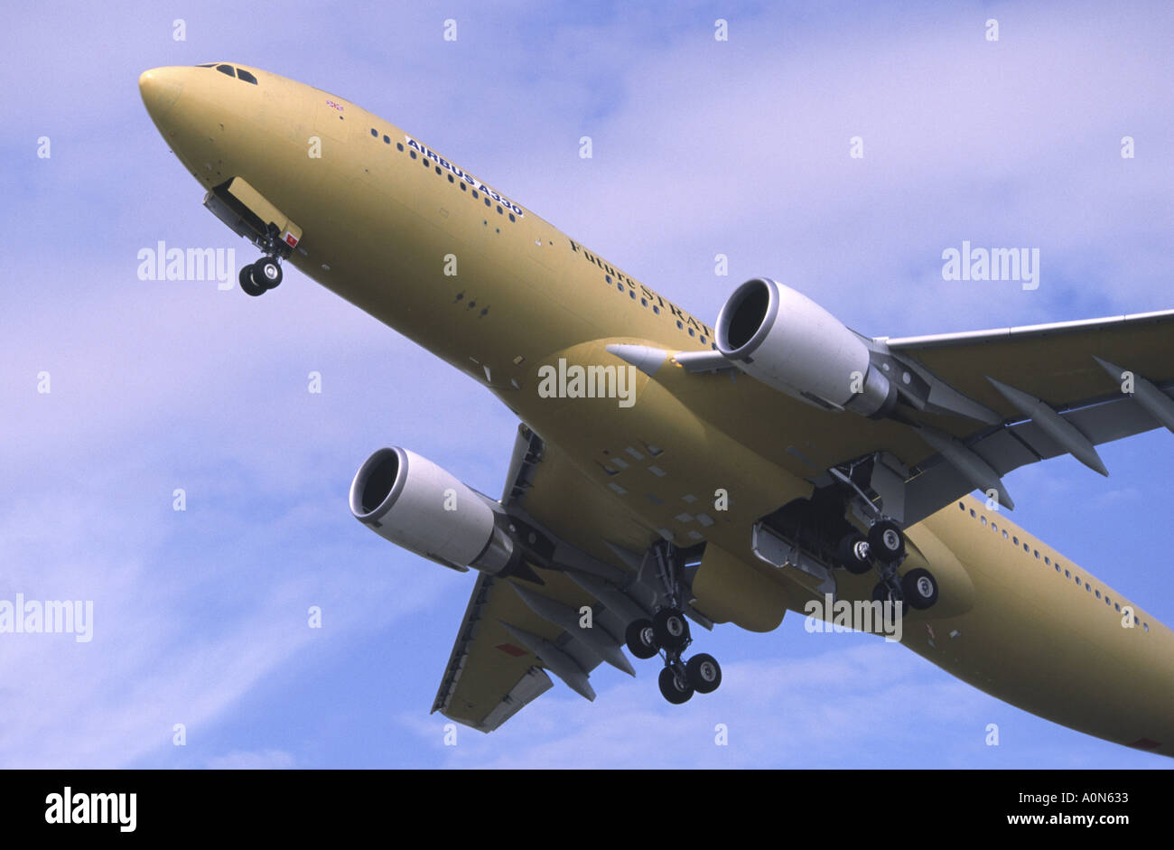 Airbus A330 Tanker Taking Off Fairford Stock Photo - Alamy