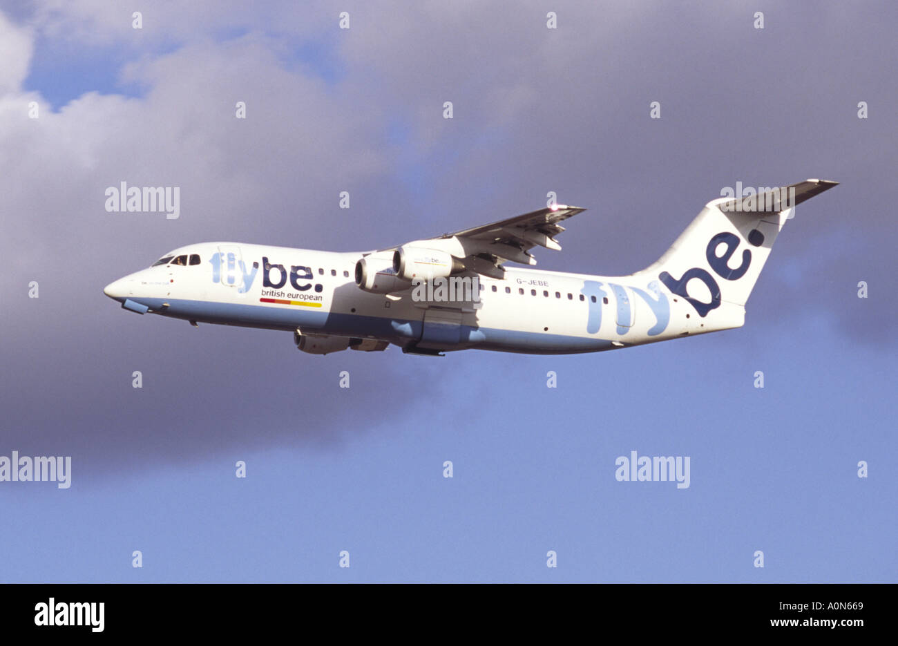 British Aerospace BAe 146 operated by Flybe Stock Photo - Alamy