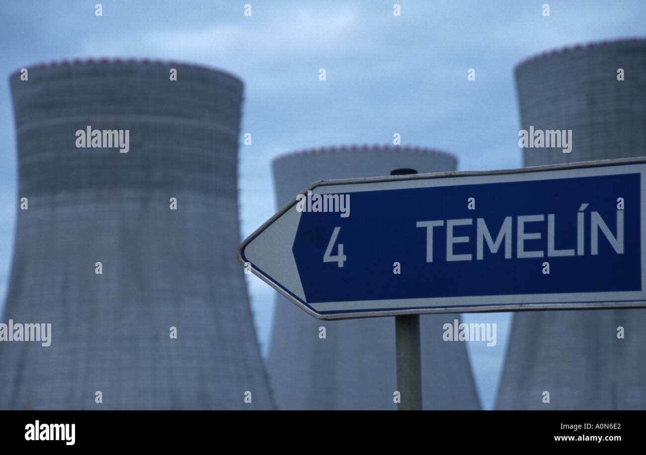 nuclear power station Temelin Stock Photo - Alamy