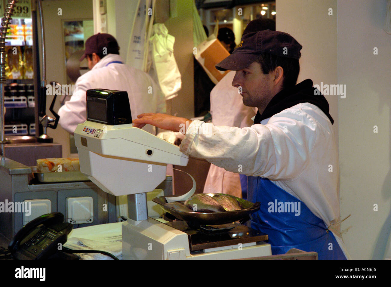 Covered market oxford fish hi-res stock photography and images - Alamy