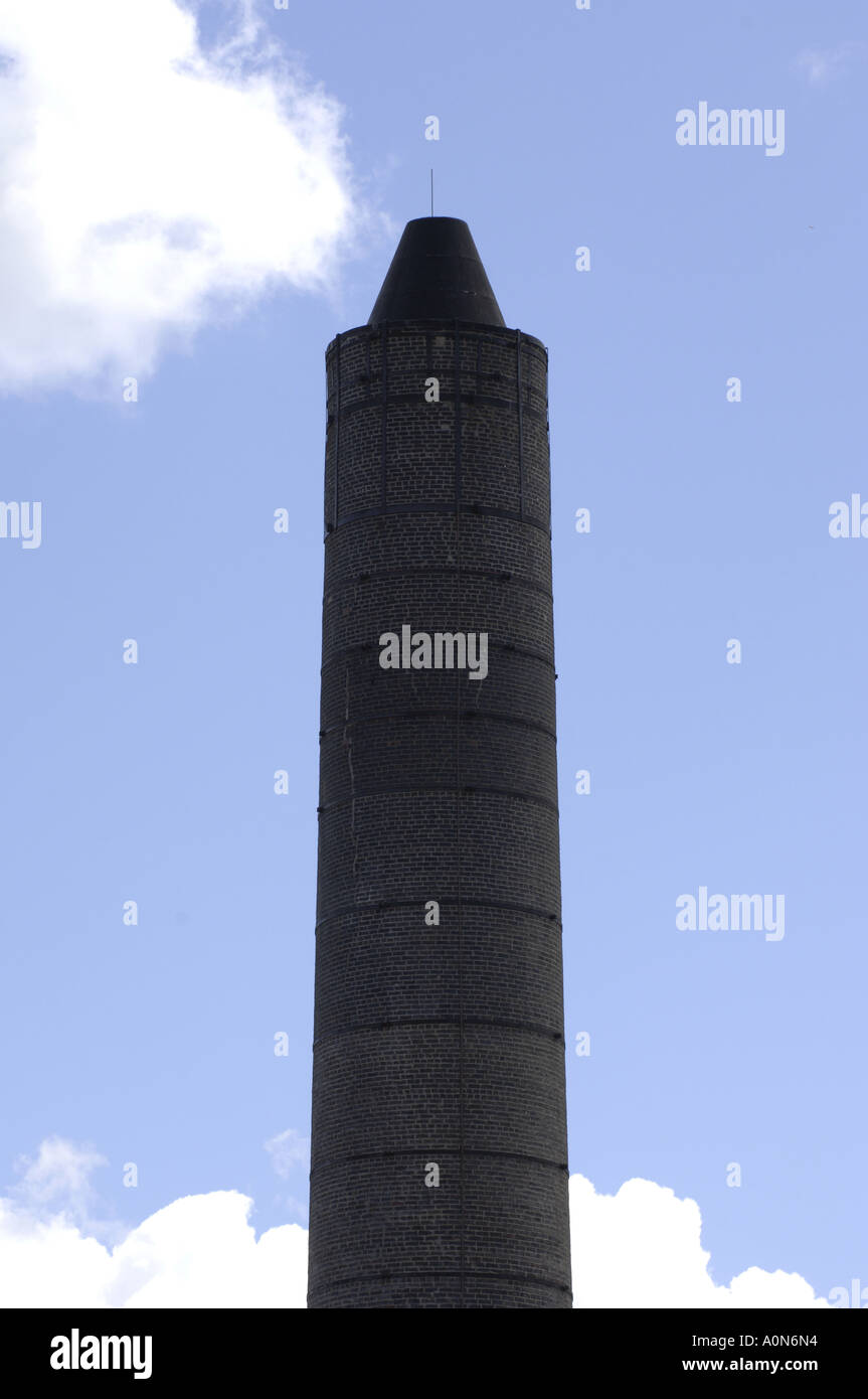 chimney stack industry industrial Stock Photo - Alamy