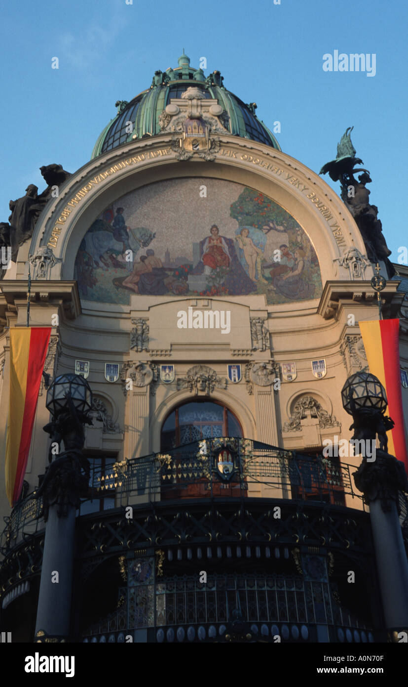 Art Noveau Palais Stock Photo - Alamy