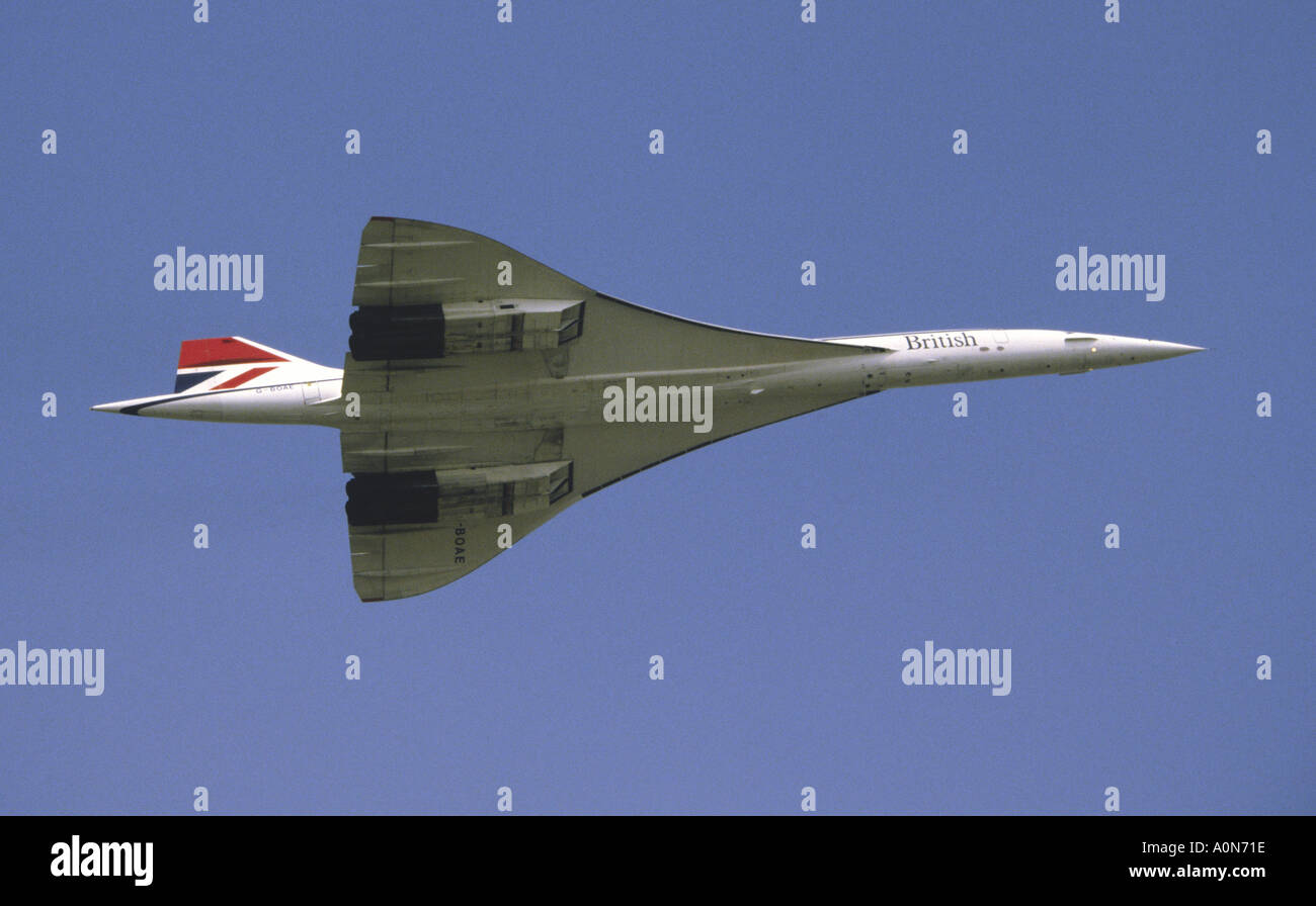Concorde supersonic passenger airplane hi-res stock photography and ...