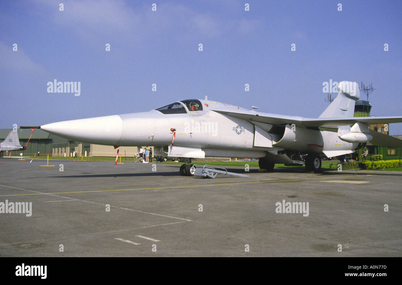 General Dynamics EF111A Raven US Air Force Upper Heyford Airshow Stock ...