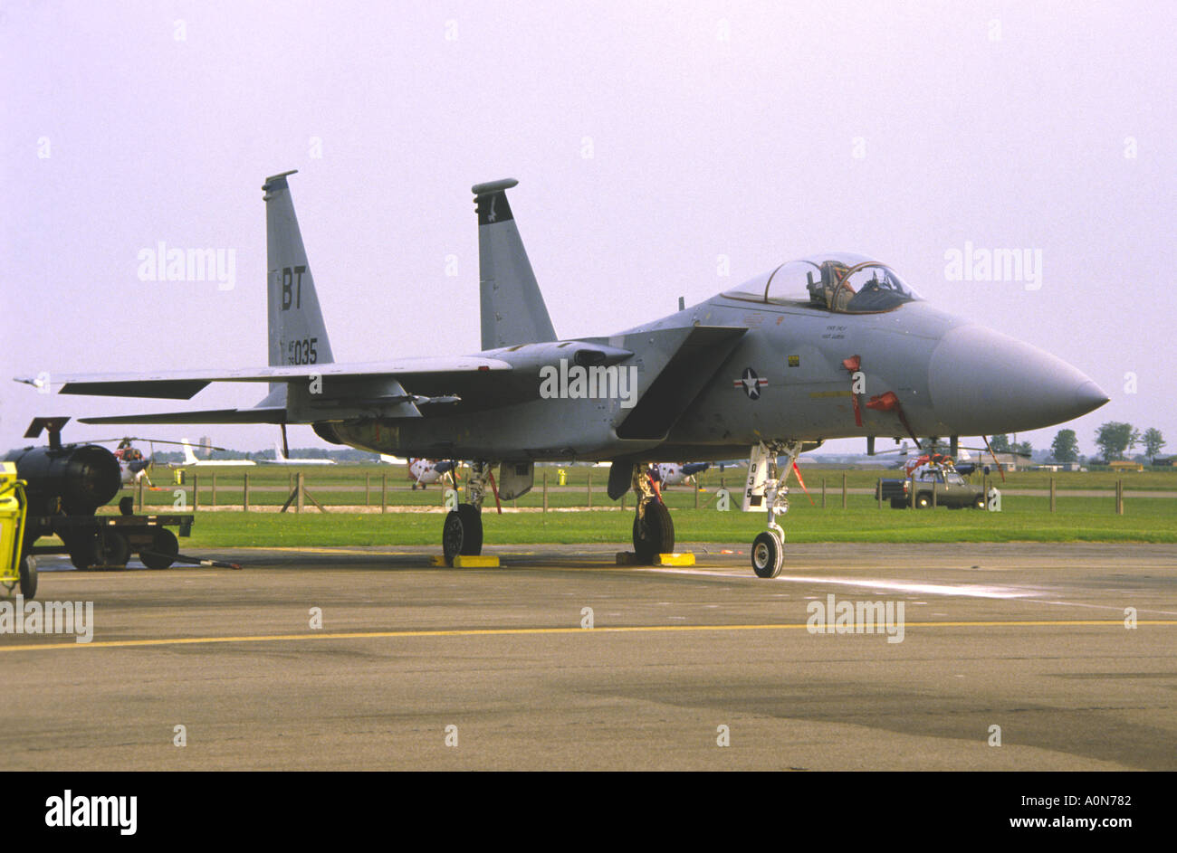 F15 Eagle Jet Fighter US Air Force Mildenhall Airshow Stock Photo - Alamy