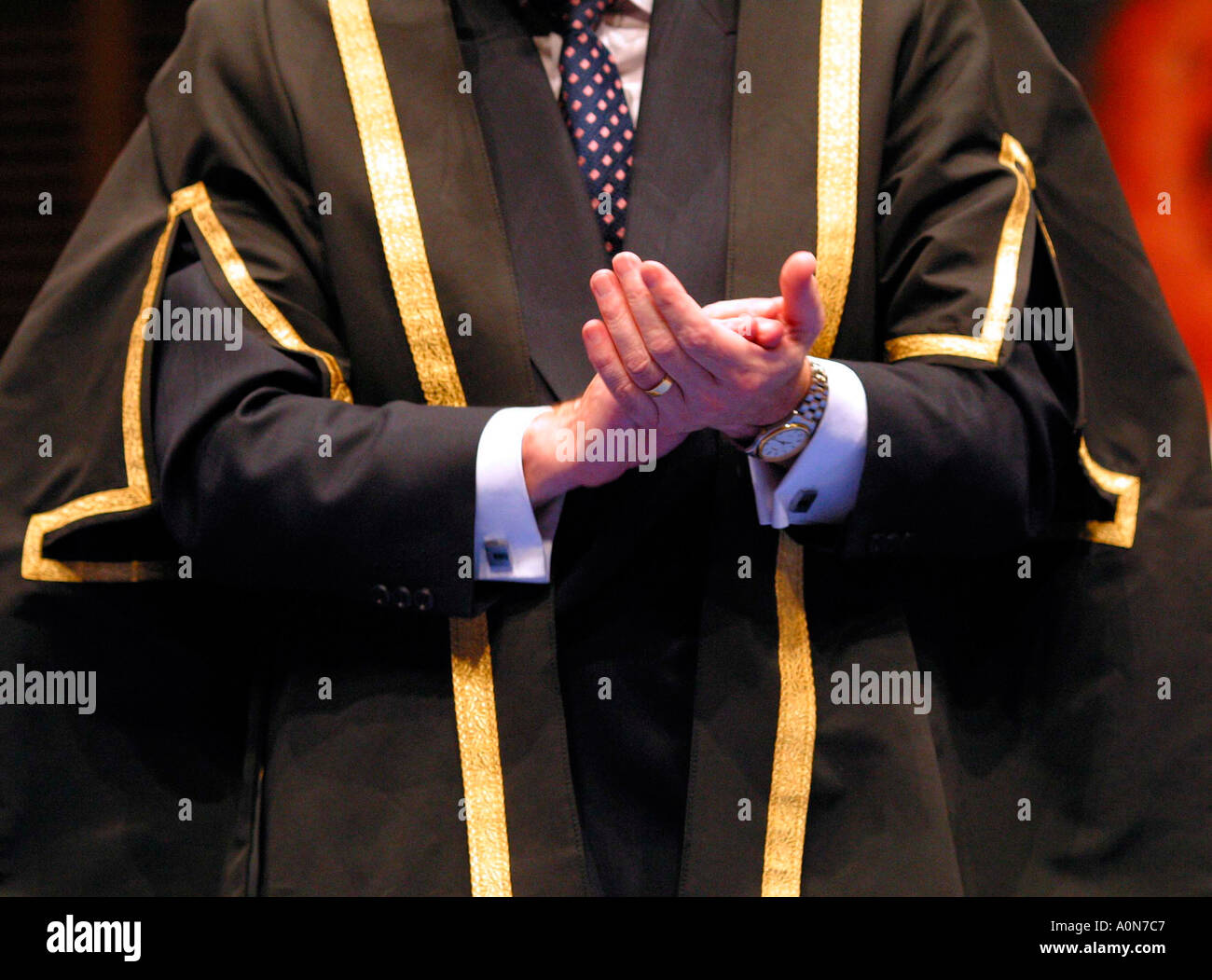 University teacher lecture robes hi-res stock photography and images ...