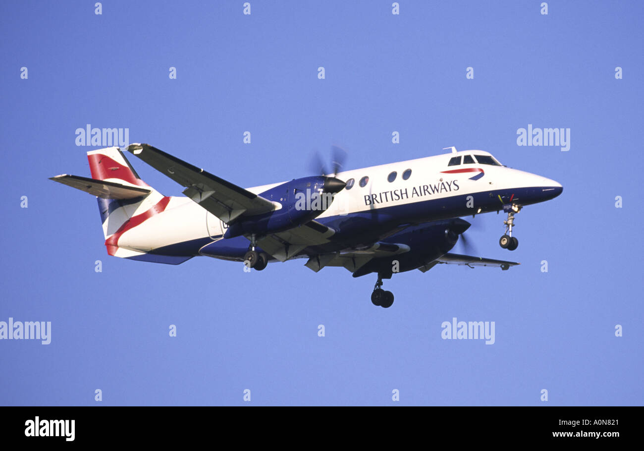 British Aerospace Jetstream operated by British Airways Stock Photo - Alamy