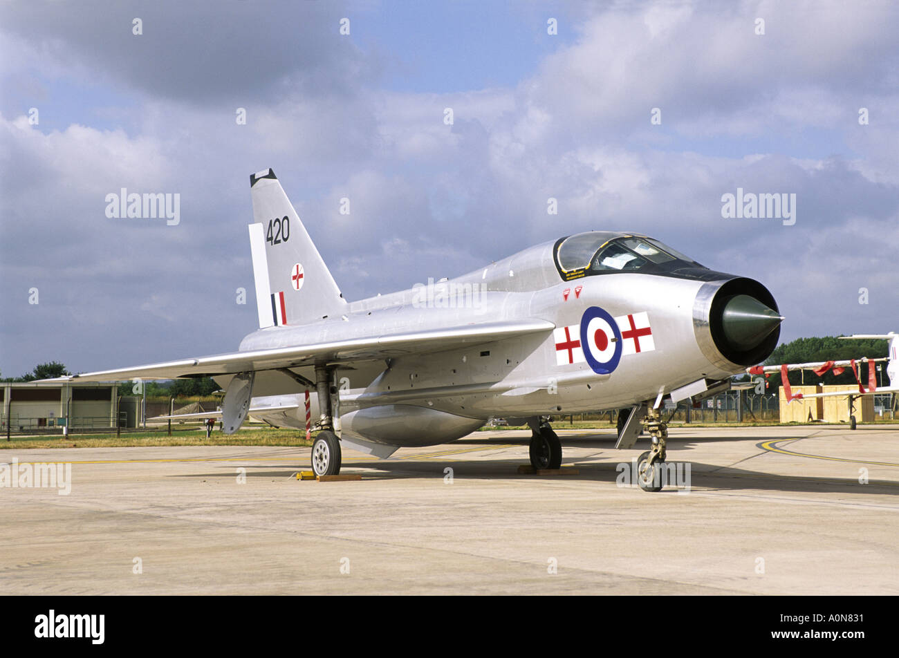 English Electric Lighting T5 Jet Fighter Trainer aircraft in RAF ...