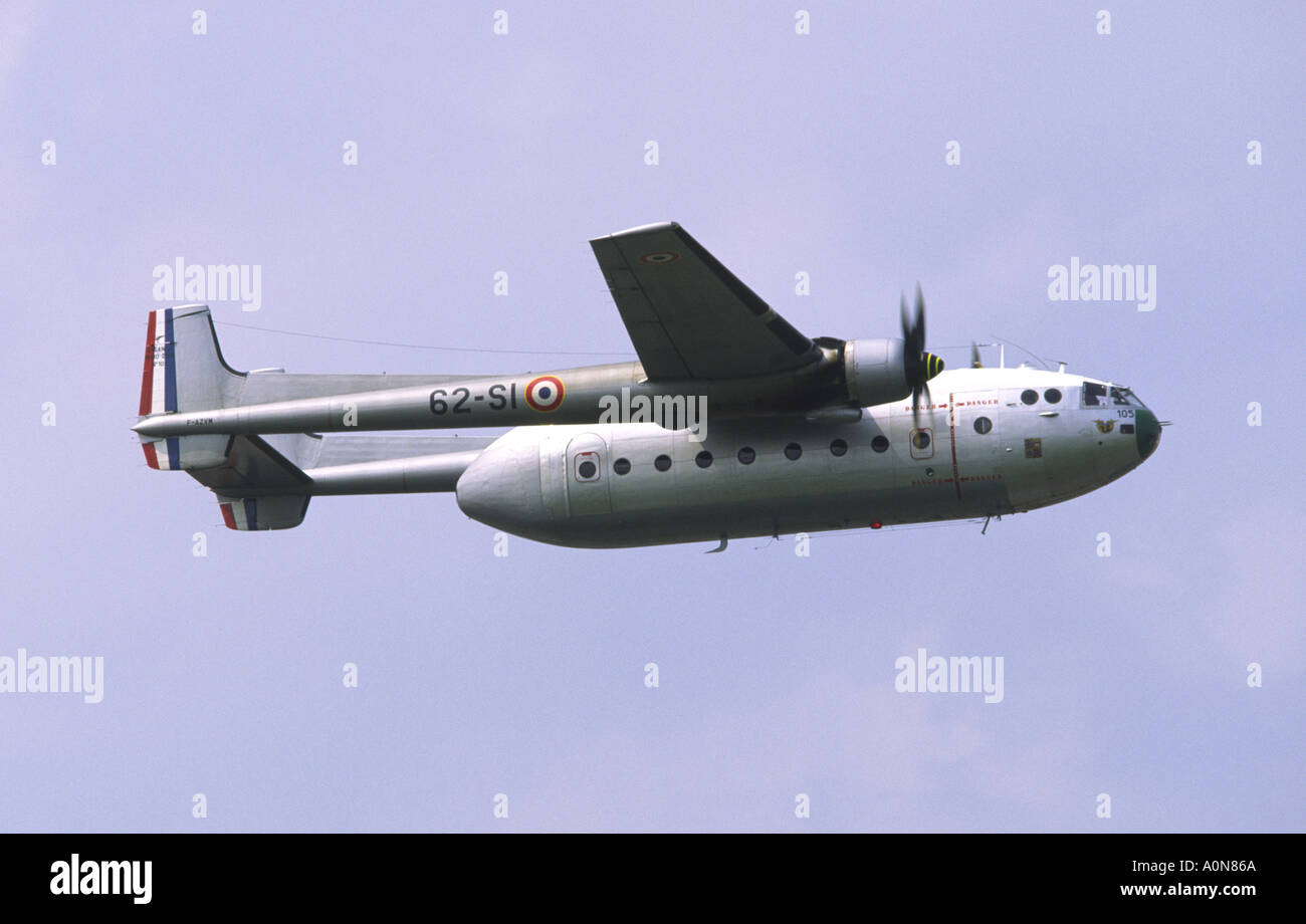 Nord Noratlas Transport French Air Force Flypast Coventry Airport ...