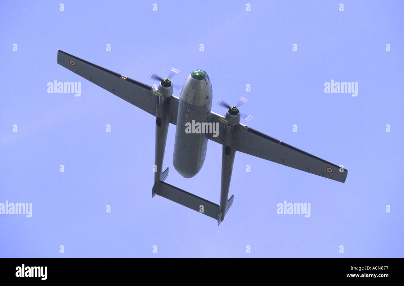Nord Noratlas Transport French Air Force Flypast Coventry Airport ...
