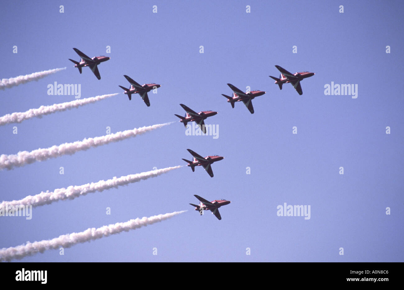 Red Arrows And Concorde High Resolution Stock Photography and Images ...