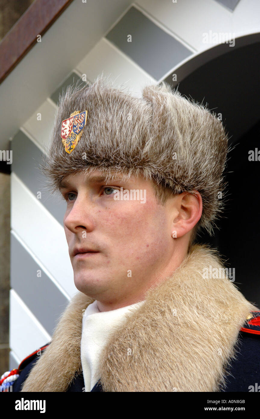 imperial palace guard soldier winter uniform hat cold fur skin official ...