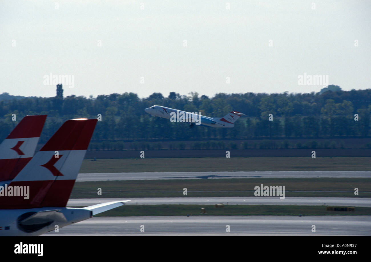 Vienna international airport Stock Photo - Alamy