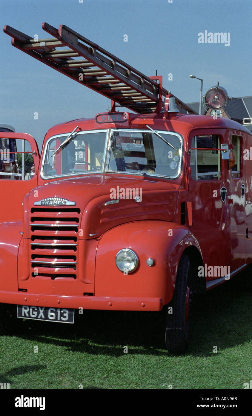 Renovated old fire engine hi-res stock photography and images - Alamy