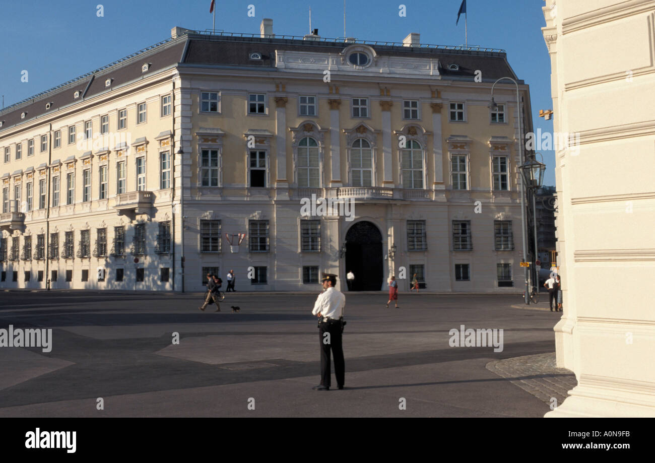 Vienna, government building Stock Photo - Alamy