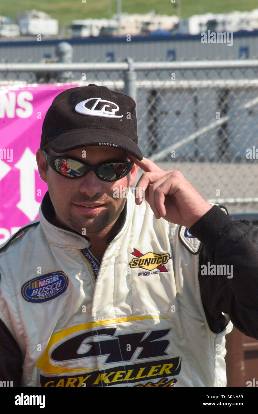 NASCAR driver Kenny Hendrick Stock Photo - Alamy