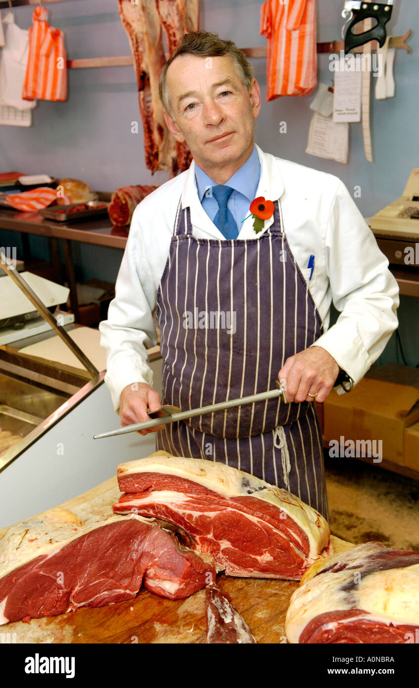 Inside local butcher uk hi-res stock photography and images - Alamy