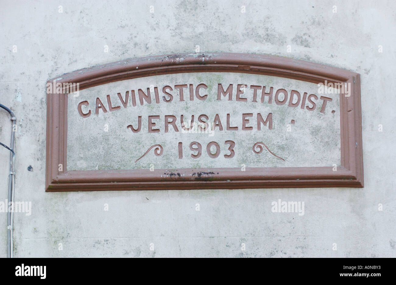 Jerusalem Calvinistic Methodist Chapel at Abertysswg South Wales UK ...