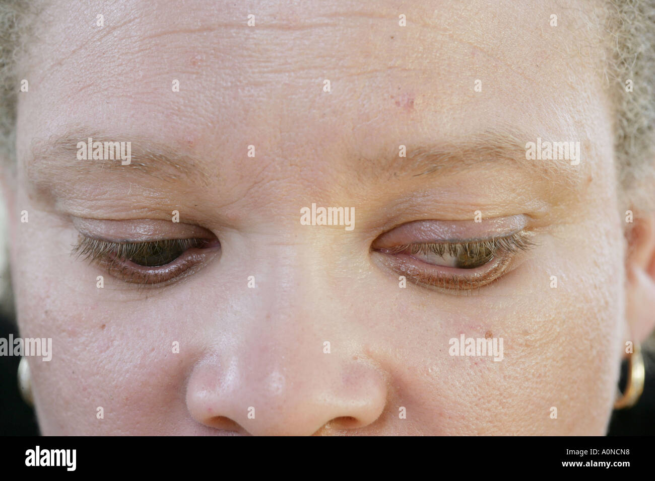 Part of a series of nine gaze positions. Search on entire series Stock ...