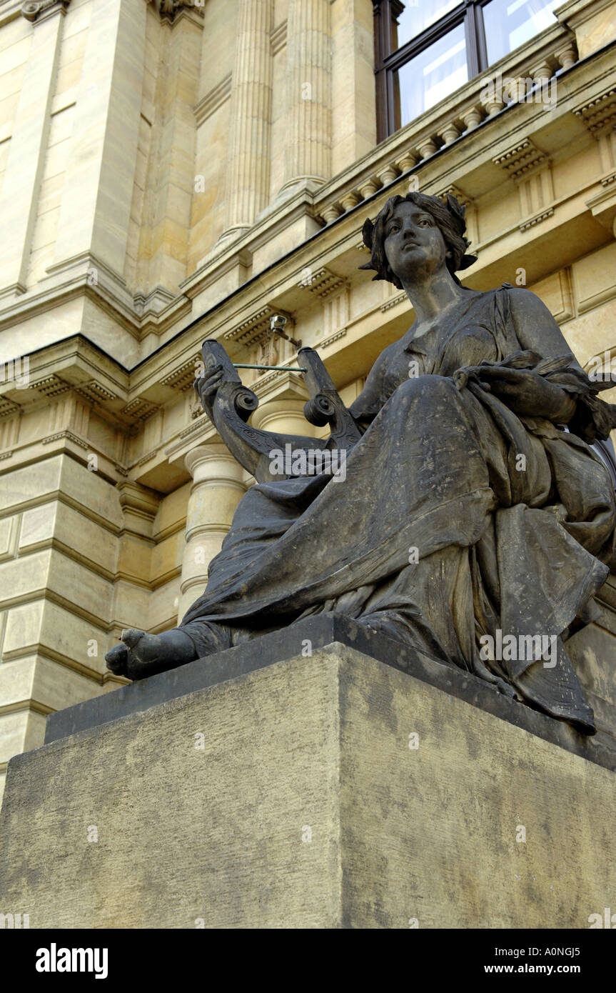 sculpture statue detail prague Stock Photo - Alamy