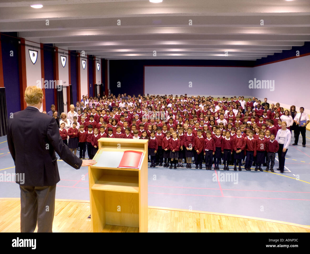 School Assembly Hall Stock Photos & School Assembly Hall Stock Images ...