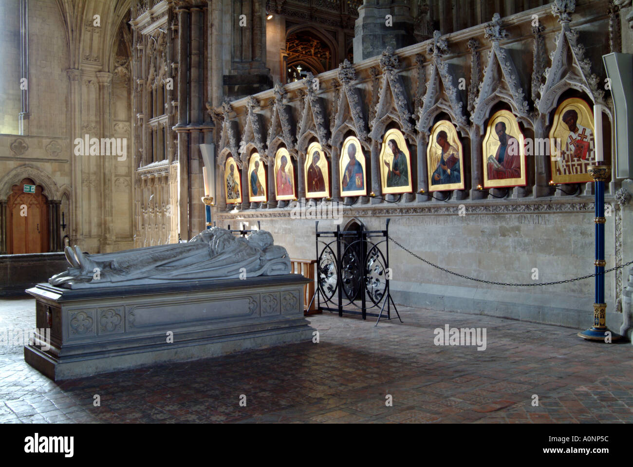 Winchester Cathedral Hampshire southern UK tomb Charles Richard Sumner ...