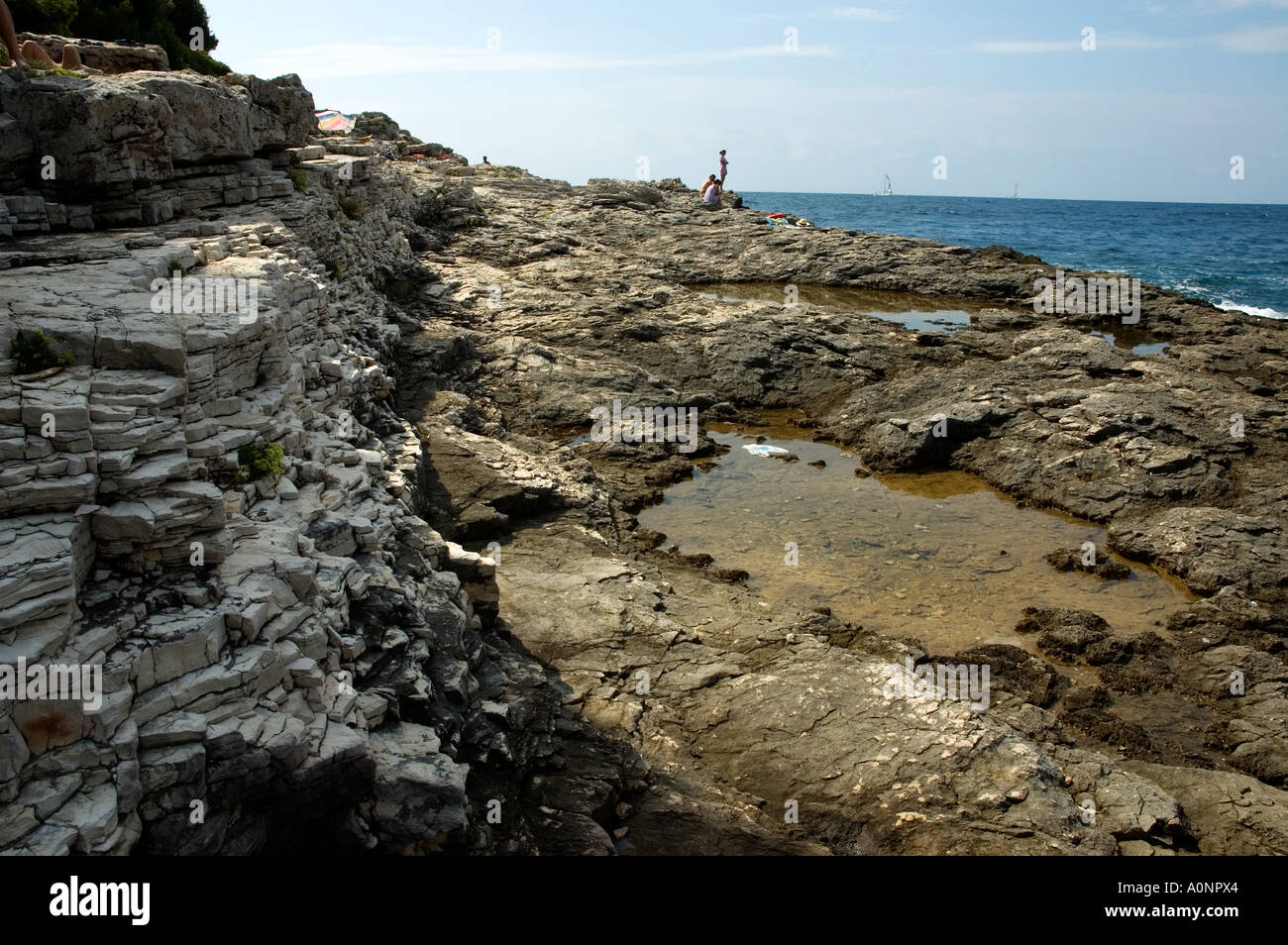 Verudela sight water summer coast hi-res stock photography and images ...