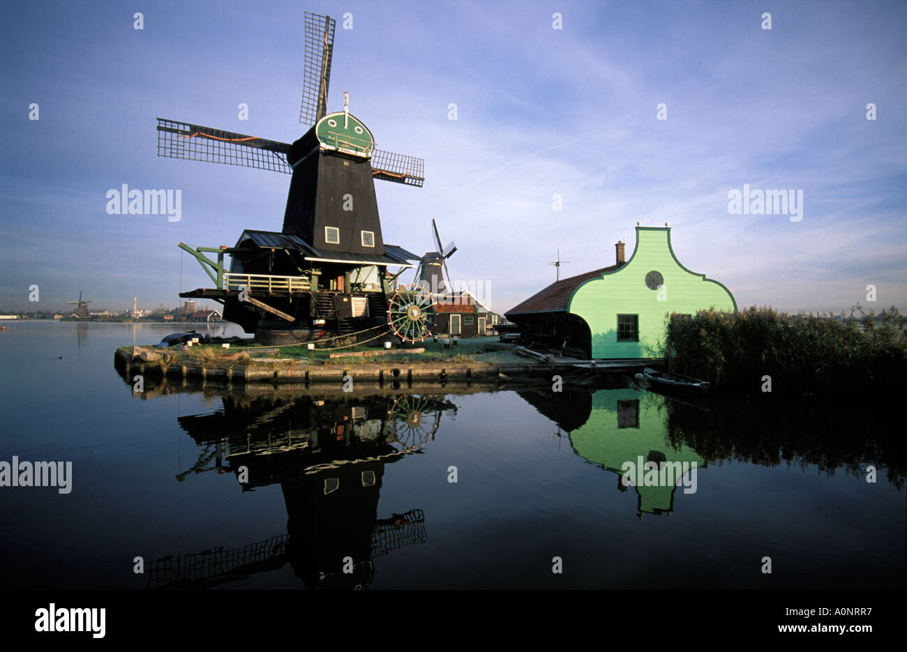 Netherlands zaanse schans historic hi-res stock photography and images ...