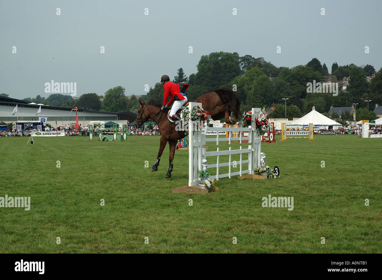 Show jumping event Stock Photo - Alamy