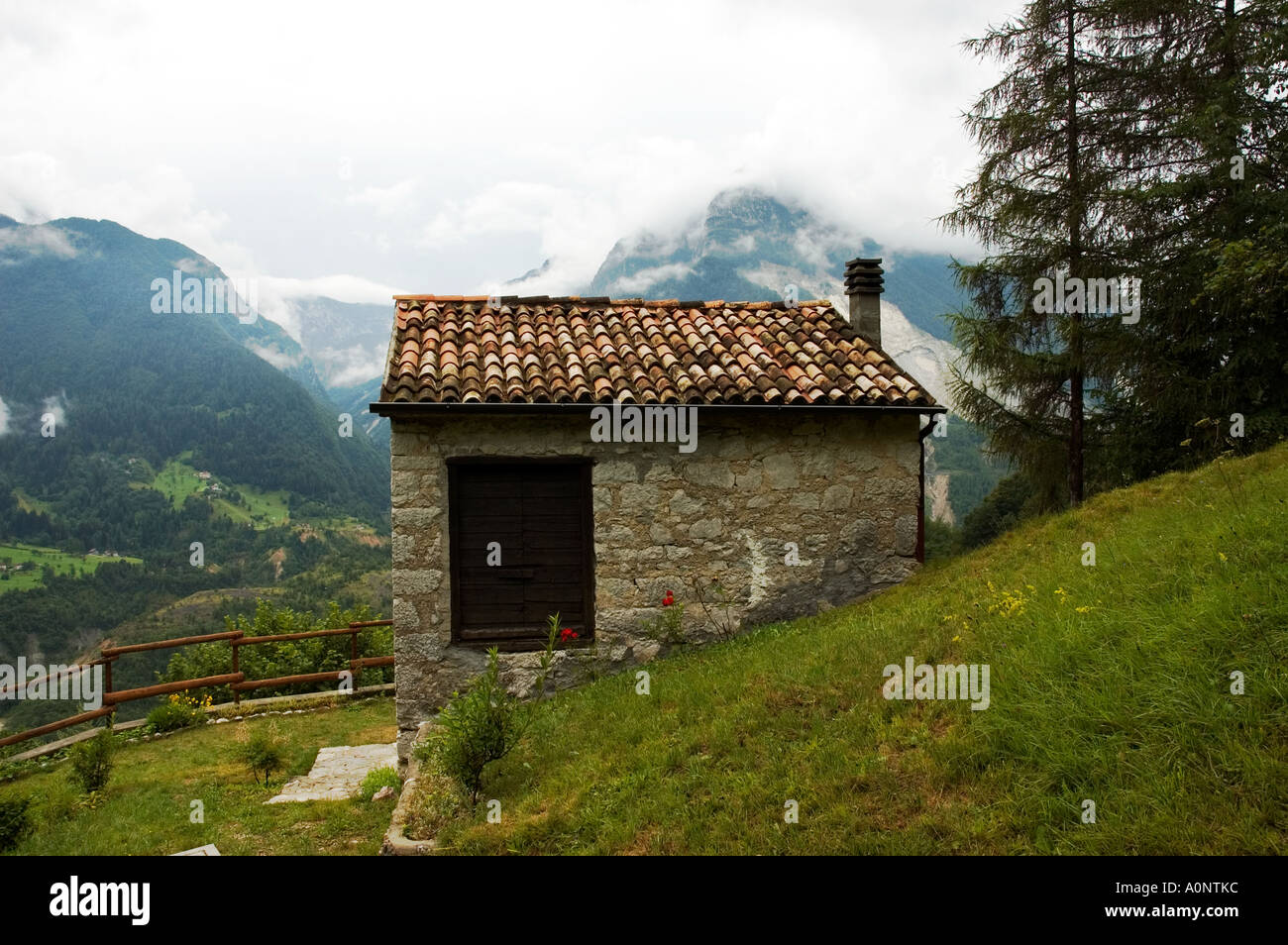 Little house in the mountain of erto- region of friuli venezia giulia ...