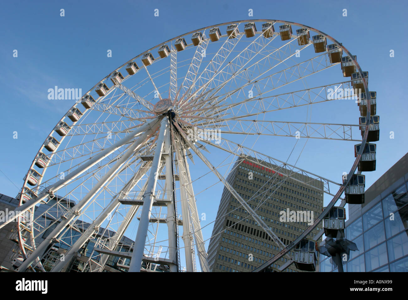 Manchester aerial circle square hi-res stock photography and images - Alamy