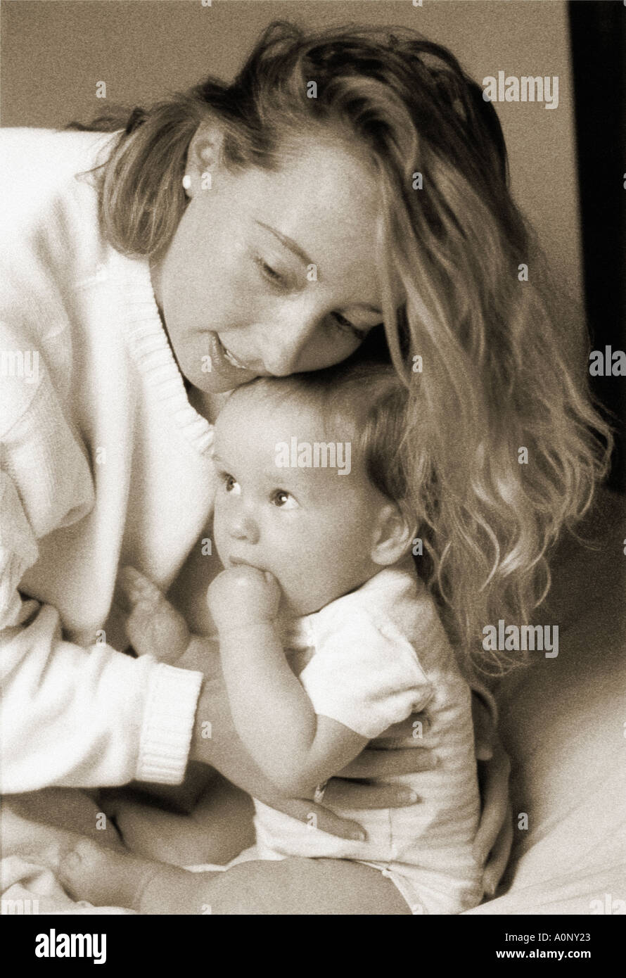 Doctor And Baby Stock Photo - Alamy