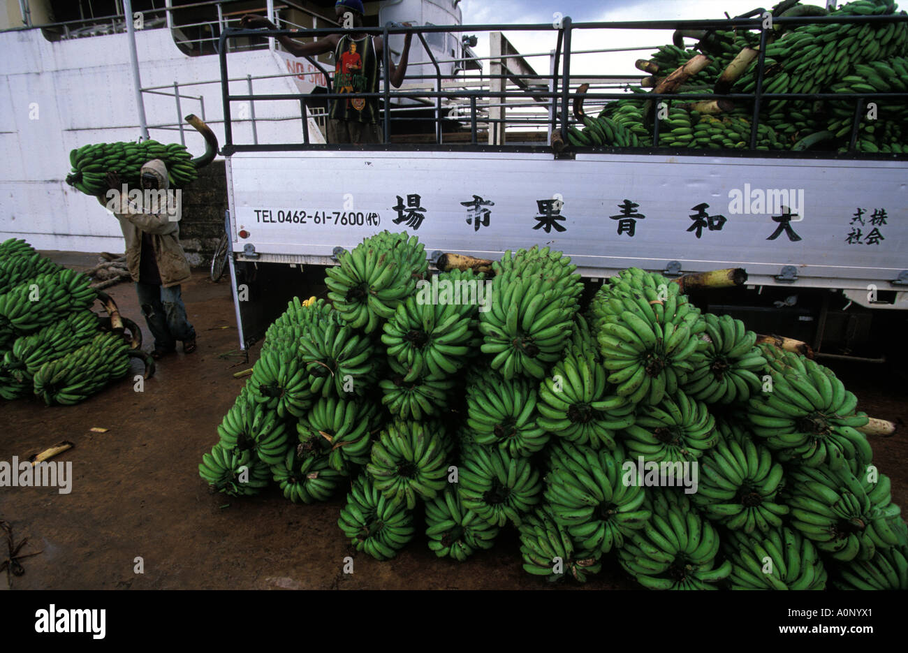 Banana truck transport fruit hi-res stock photography and images - Alamy