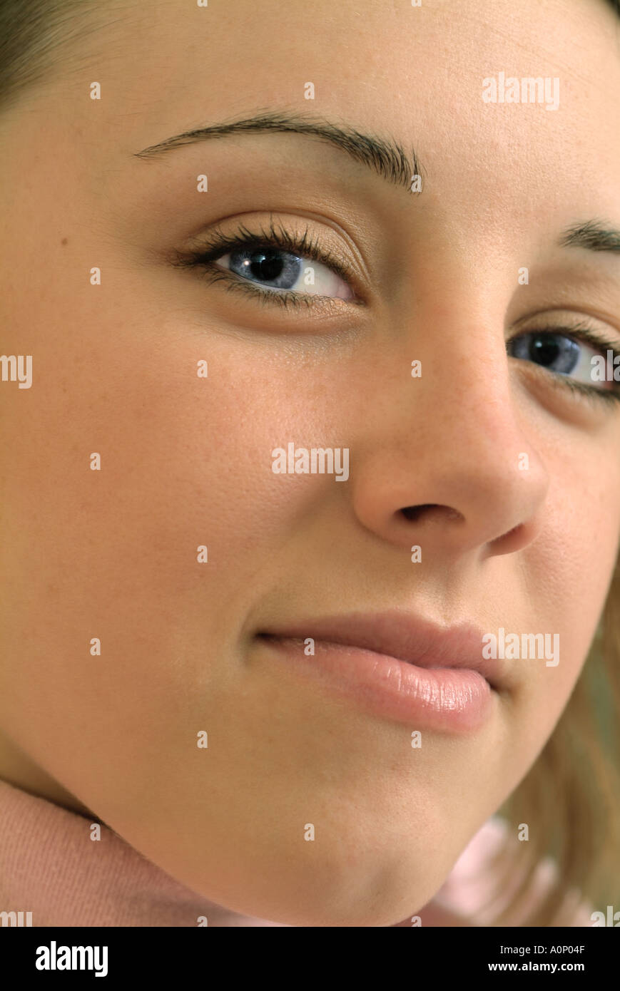 Closeups of beautiful face hi-res stock photography and images - Alamy
