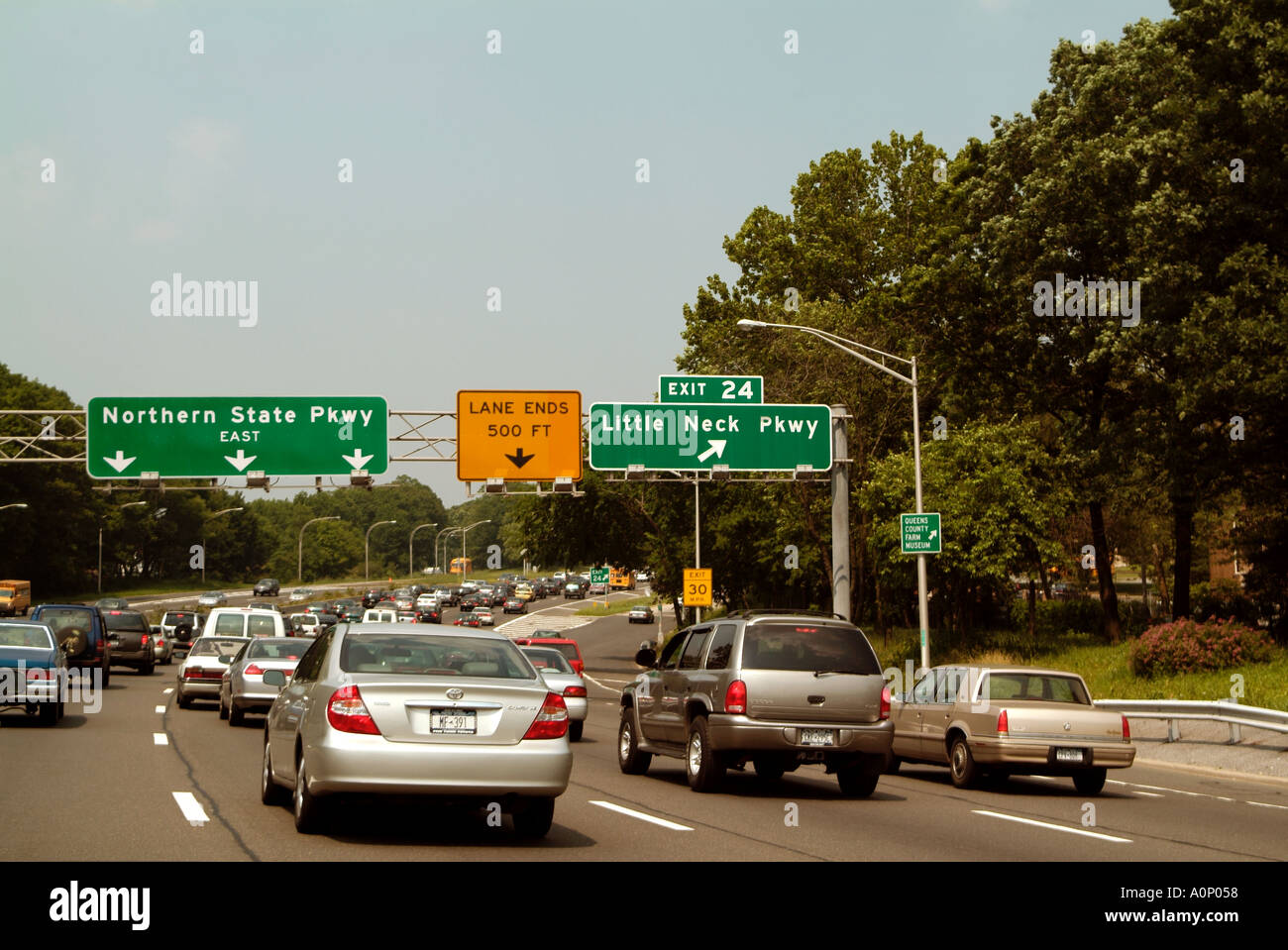 Traffic on highway Stock Photo - Alamy