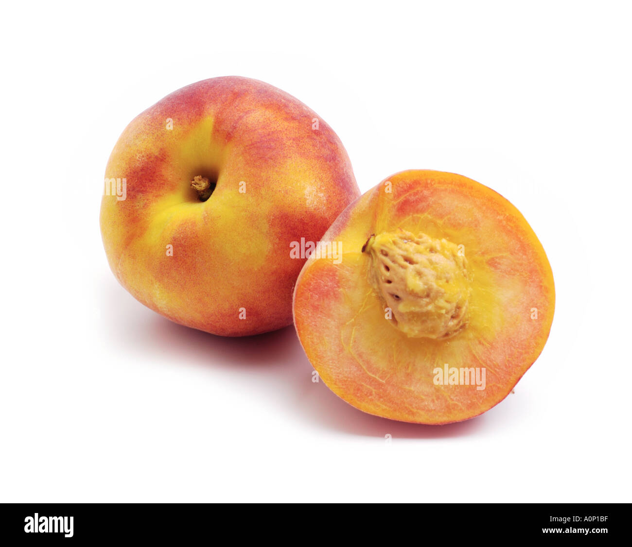 Whole and cut peach Stock Photo - Alamy Whole and cut peach Stock Photo - Alamy