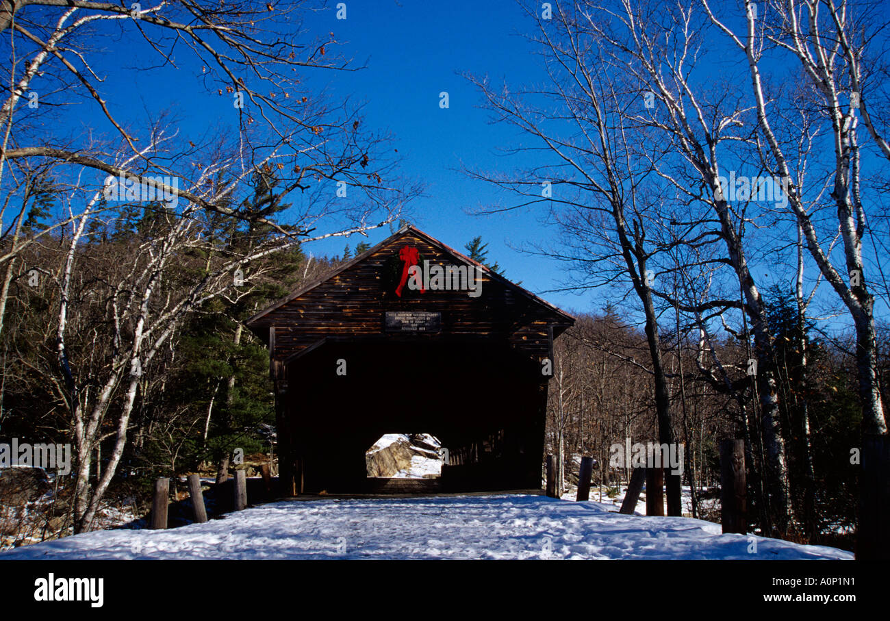 Albany Covered Bridge which crosses the Swift River in Albany, New ...