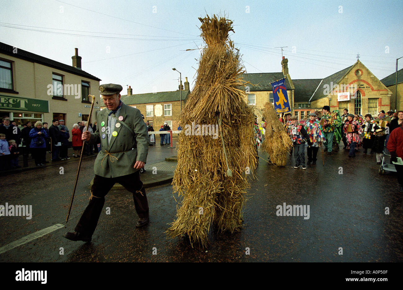 Straw bear festival hi-res stock photography and images - Alamy