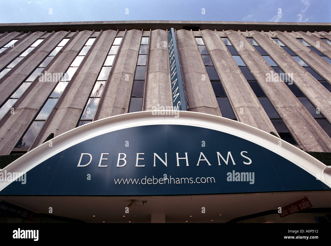 Debenhams in Oxford Street London Britain UK Stock Photo - Alamy