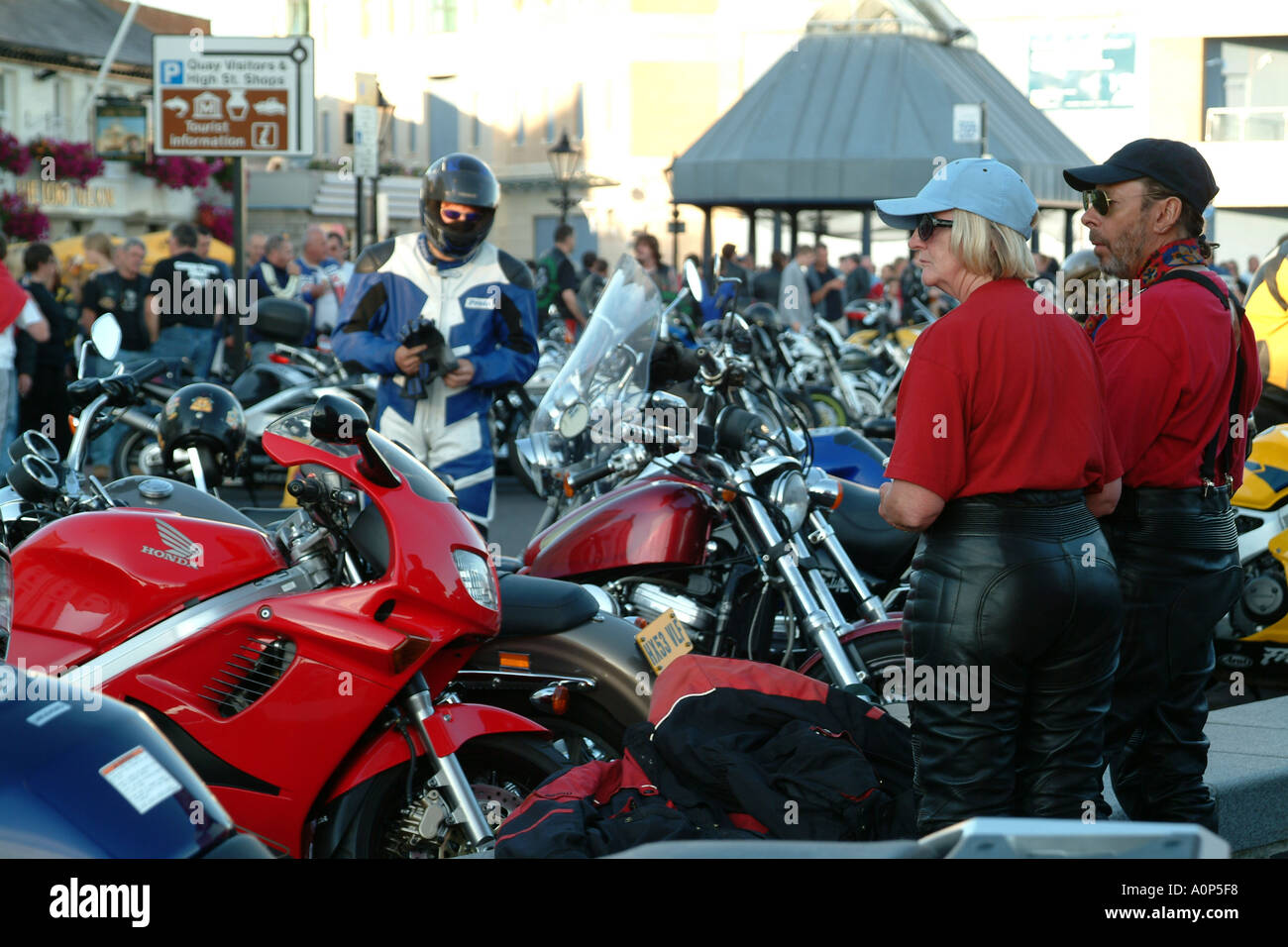 Poole quay, motorcycle hi-res stock photography and images - Alamy
