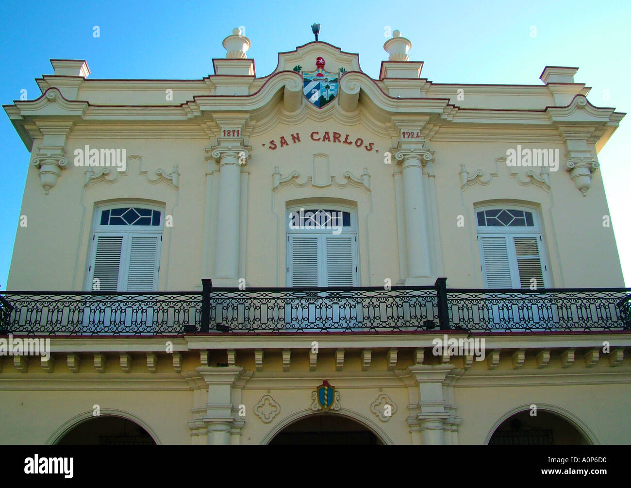 San Carlos Institute Building La Casa Cuba Key West Florida USA Stock ...